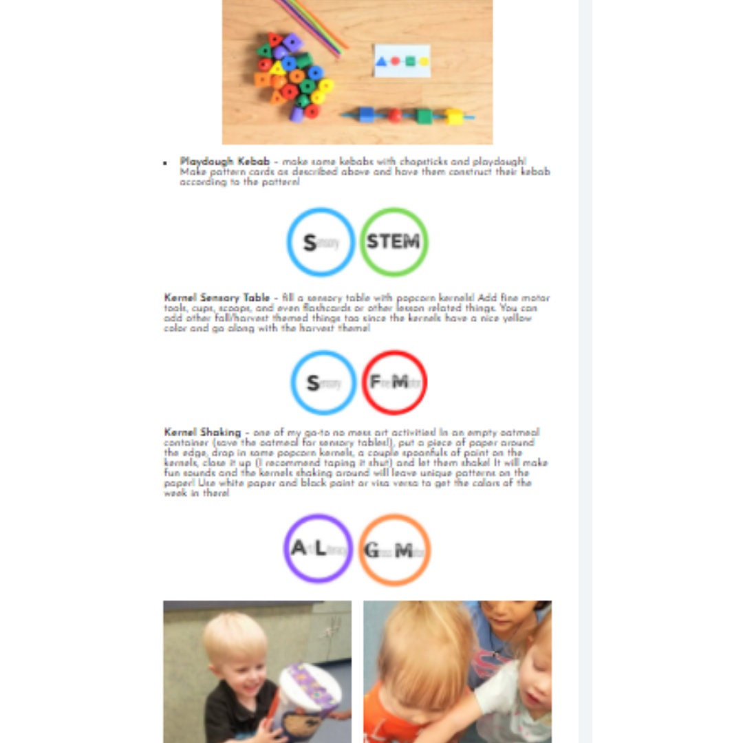 Toddler Curriculum Bundle! 40 Full Weeks of Toddler Fun and Learning ...