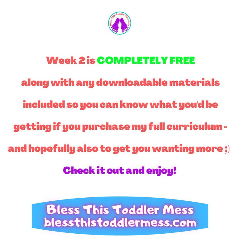 Toddler Curriculum Discounted Bundle Weeks 37-40 Including Graduation ...