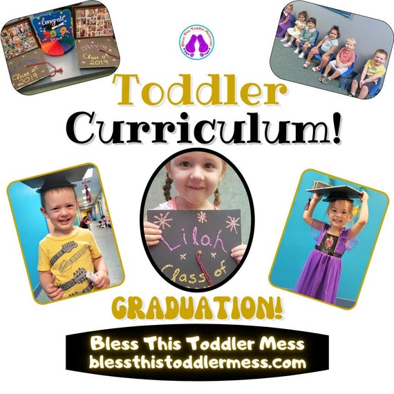 Toddler Curriculum Week 40 Graduation Week or Transition - Etsy