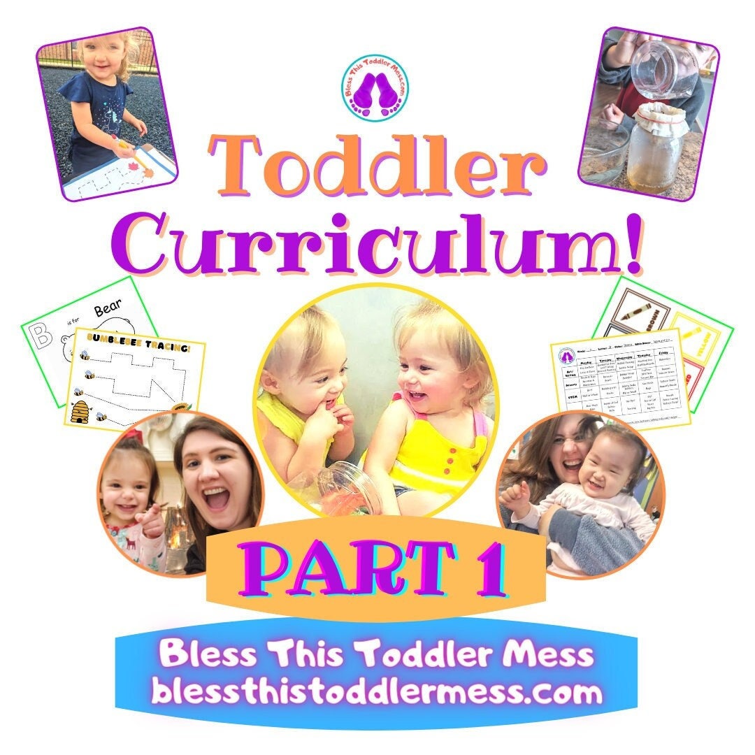 Toddler Curriculum Bundle Weeks 1-4! - Etsy