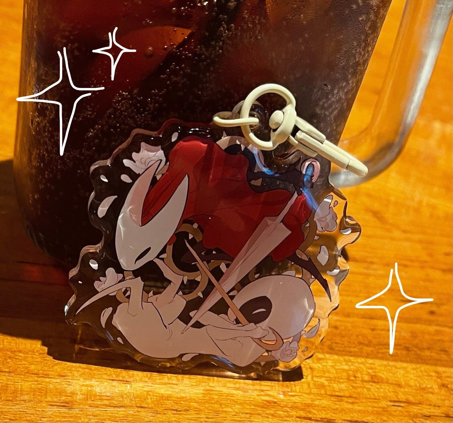 Lace & Hornet Silksong Charm - Etsy