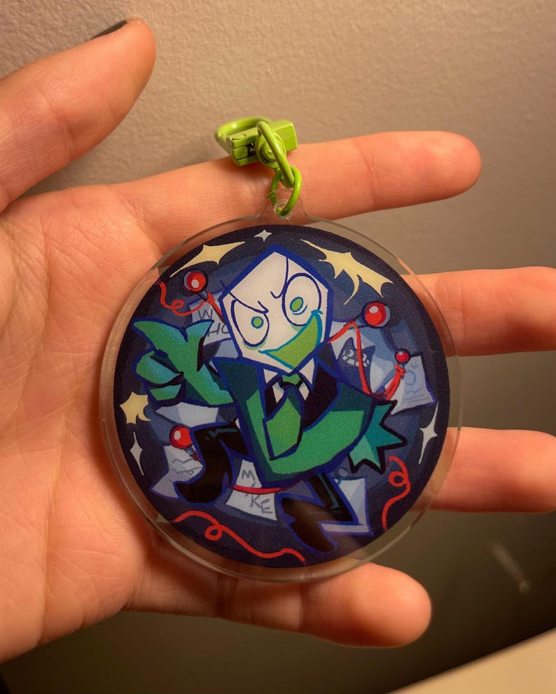 Battat / Small Mike Deltarune Keychain - Etsy