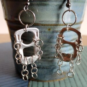 Can Tab People Earrings, Can Tab Drop Earrings, Character Earrings ...