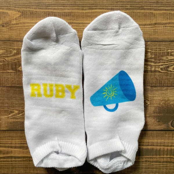 Cheer Socks - Etsy