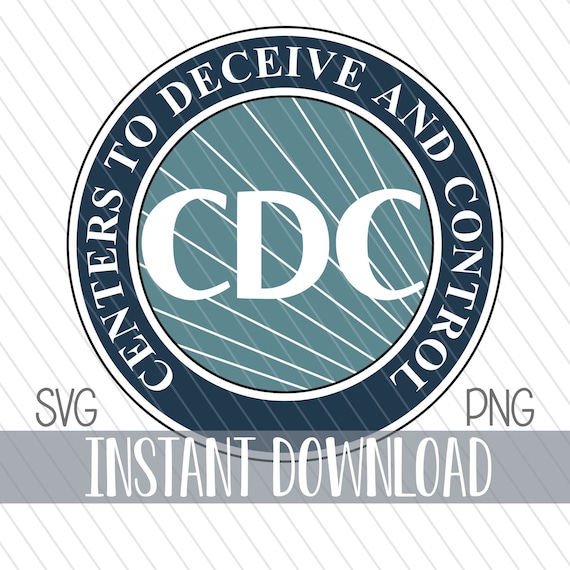 CDC SVG PNG Multi-layered Digital Cut File for Cricut - Etsy Ireland