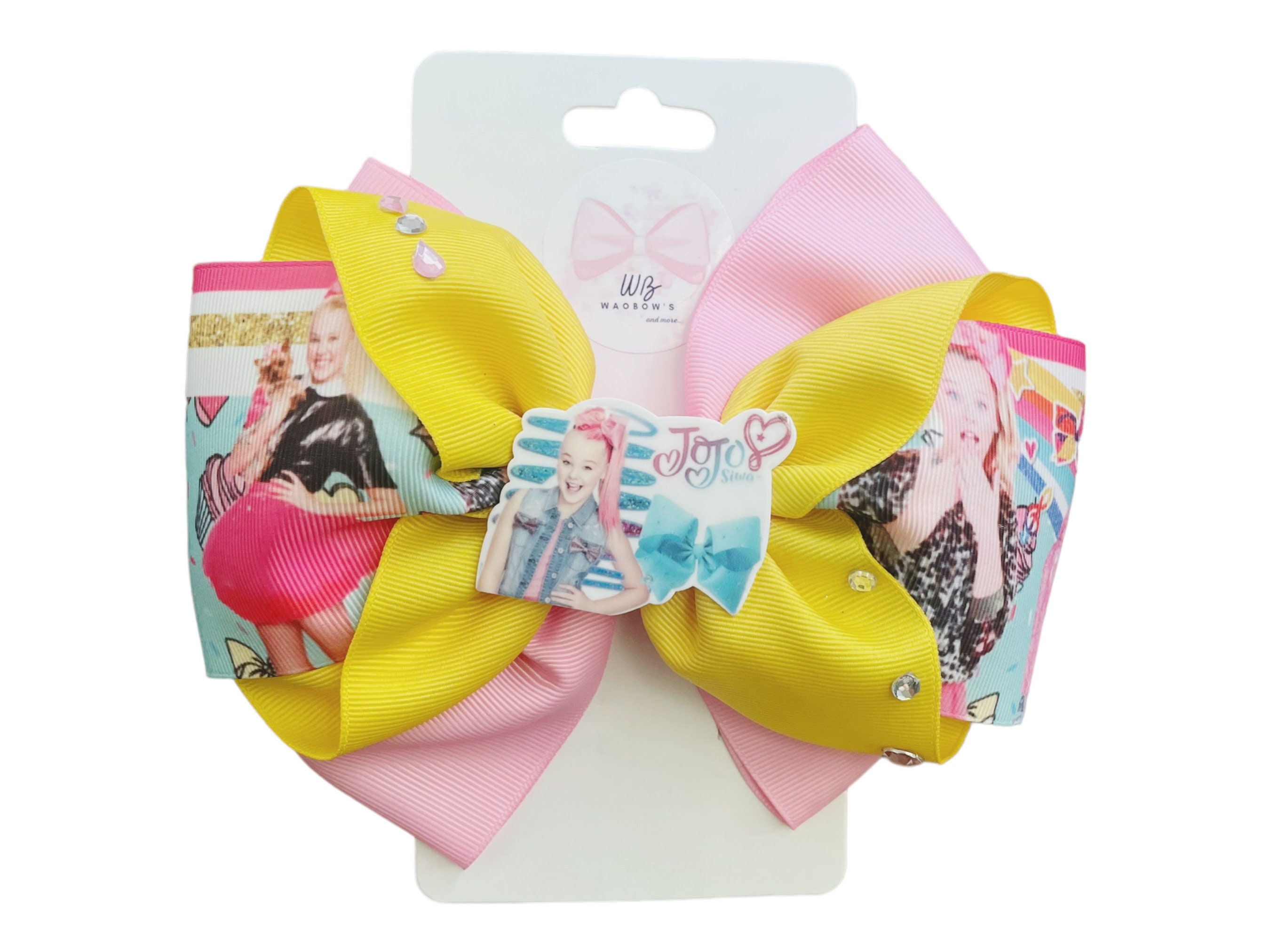Ribbons Hair Bow Girl Hair Bow Pink Hair Bow Handmade Hair Bow - Etsy