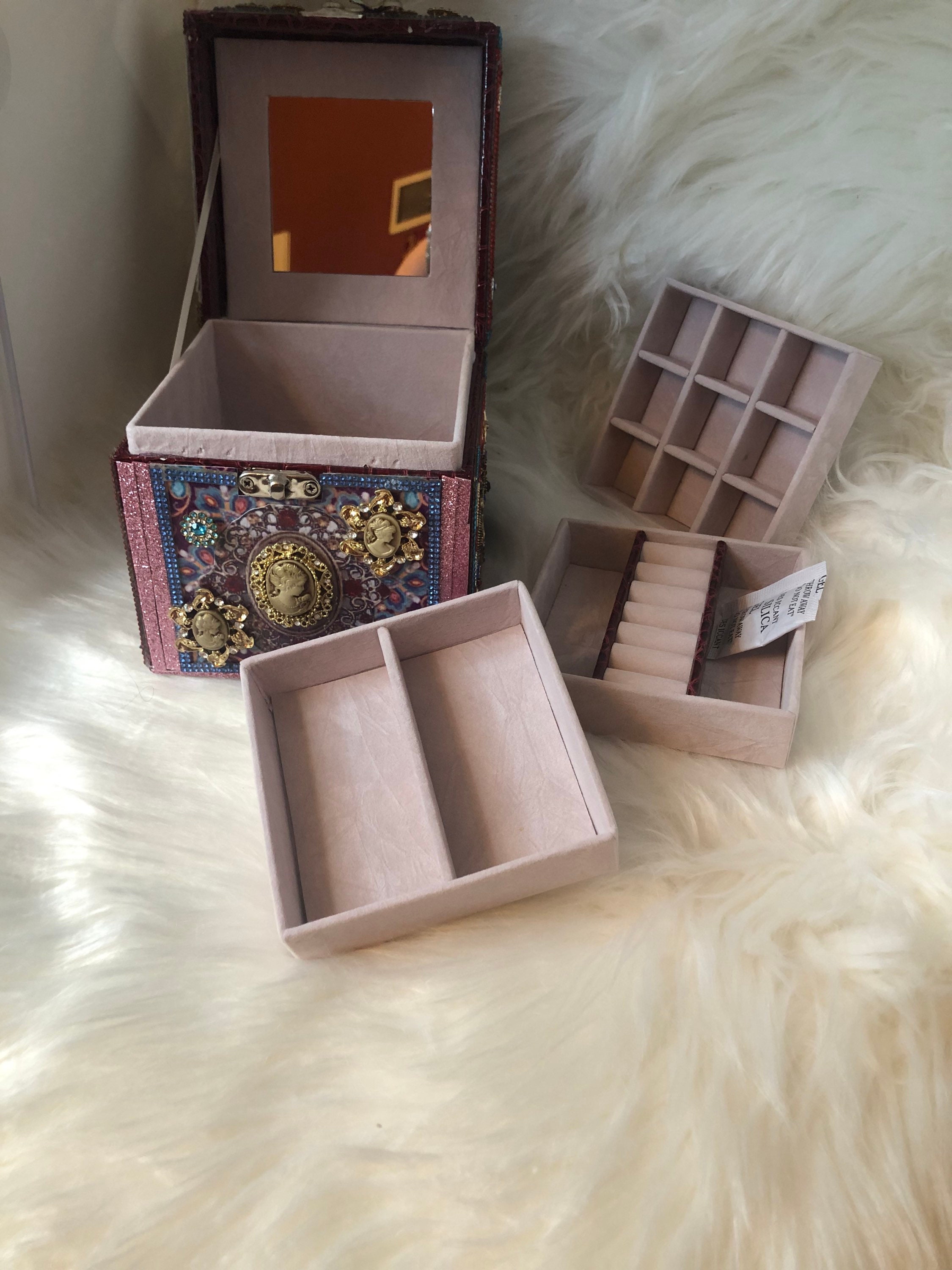 Bling Box/indian Inspired Handmade Customizable Box. - Etsy