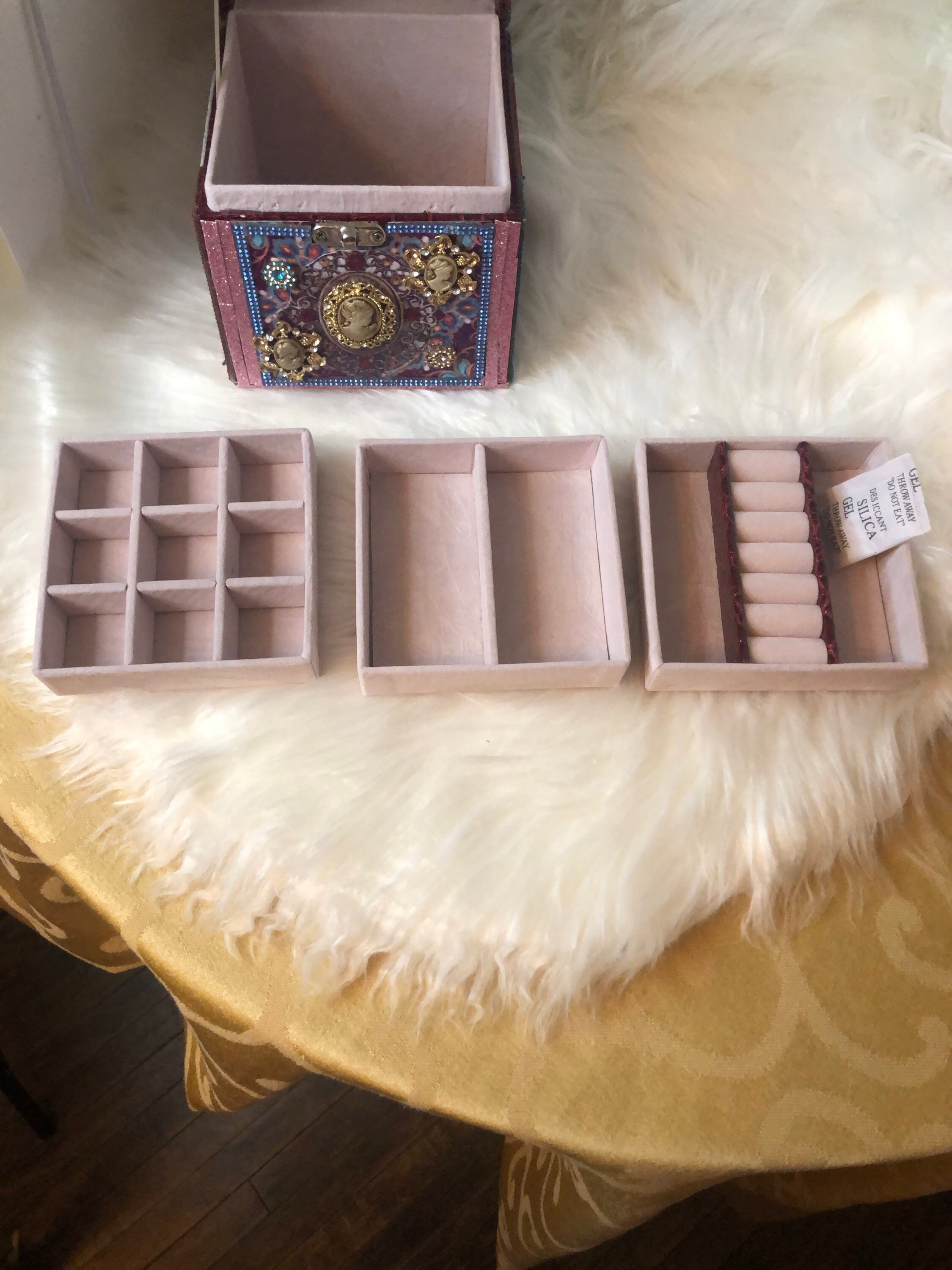 Bling Box/indian Inspired Handmade Customizable Box. - Etsy