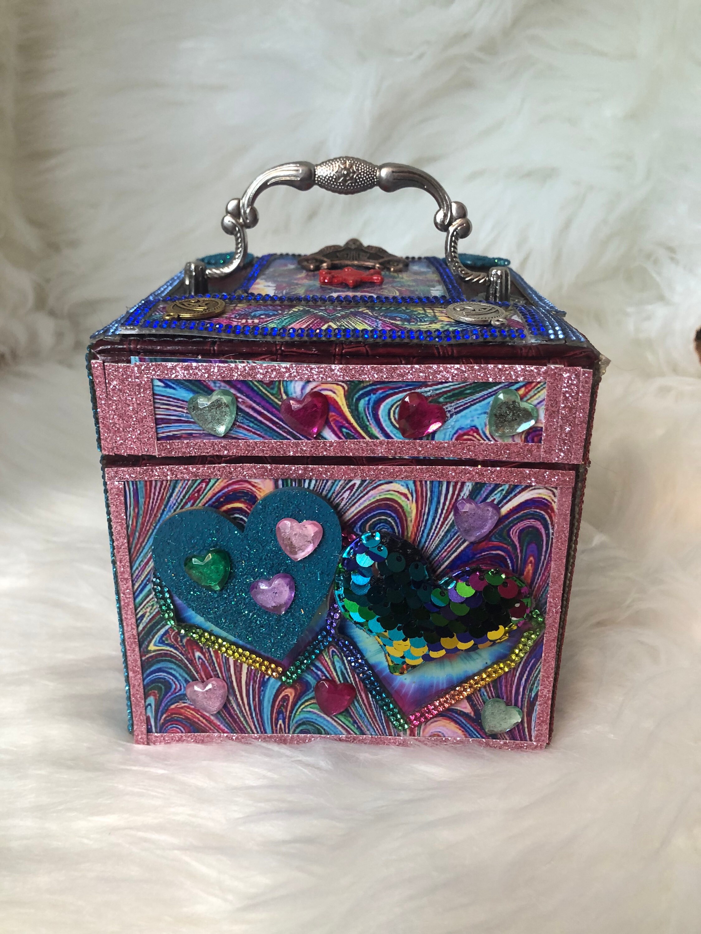 Bling Box/indian Inspired Handmade Customizable Box. - Etsy