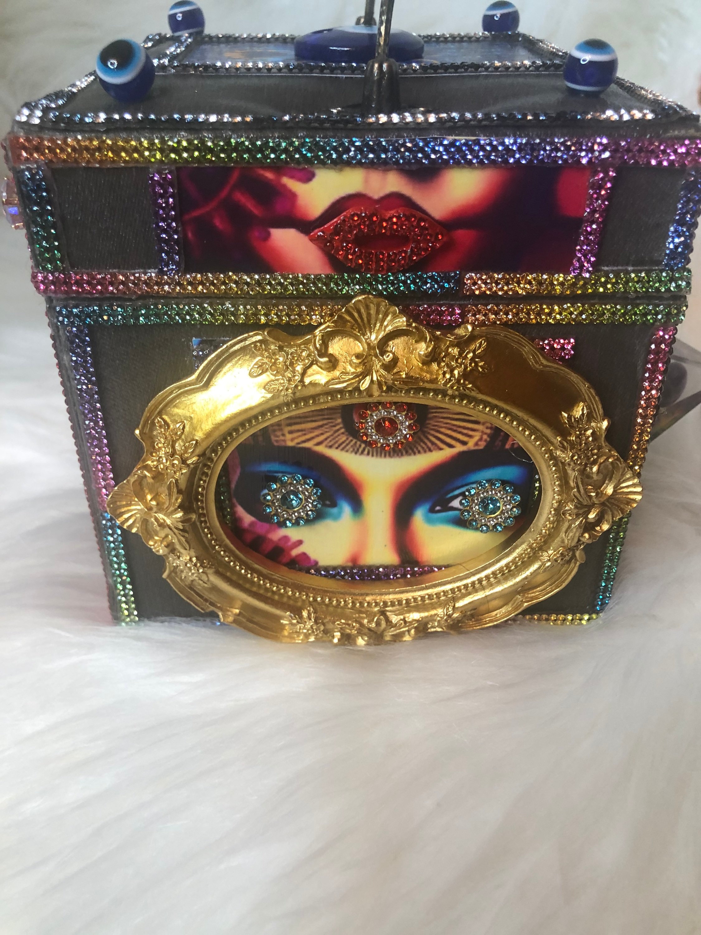 Bling Box/ Third Eye Handmade Customizable, Jewelry Box. - Etsy