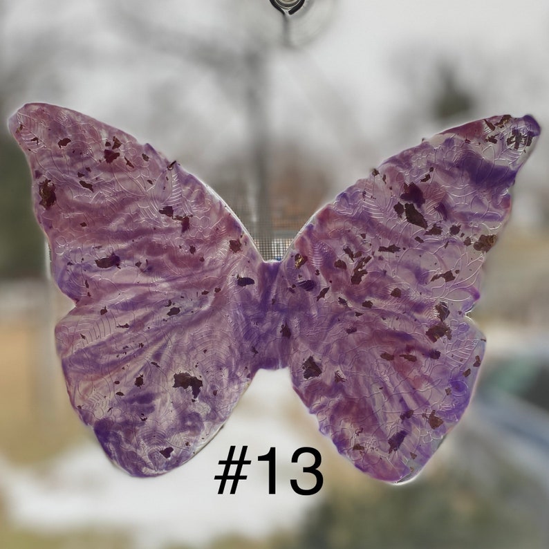 Art & Collectibles Resin Butterfly Wallhanging or Suncatcher Sculpture ...