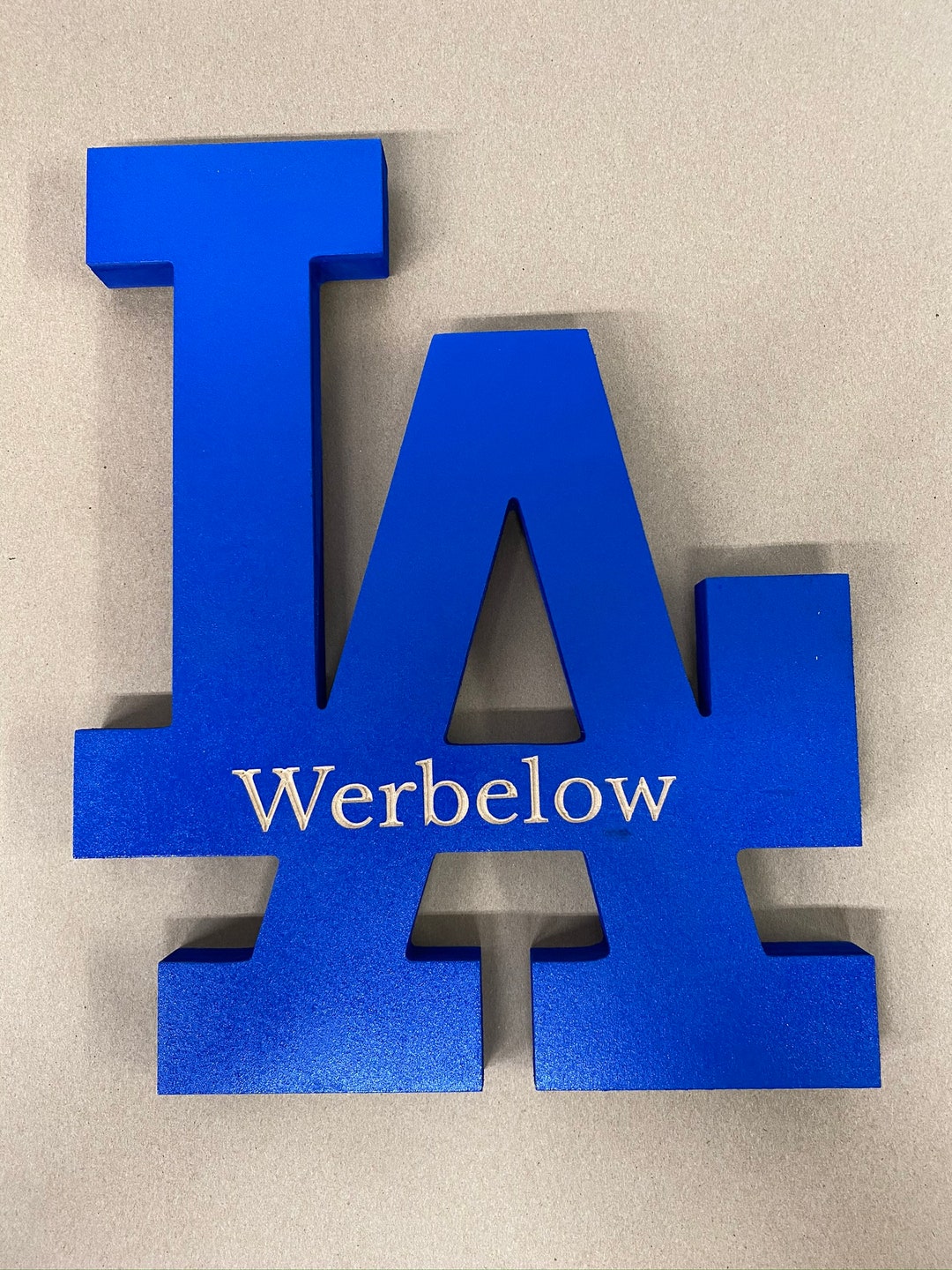 Dodgers Wood Sign, Los Angeles Dodgers Sign Wall Hanging, LA Wood ...