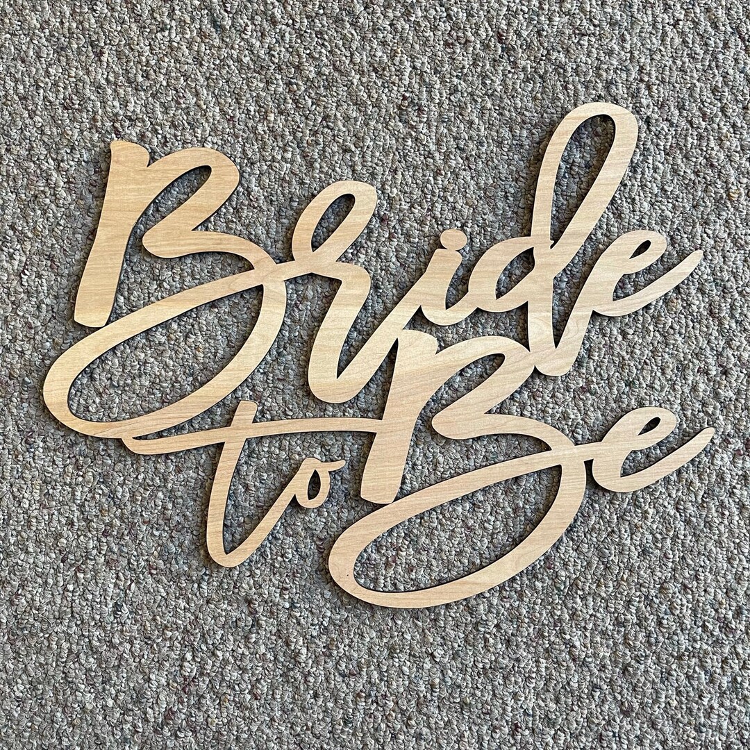 Bride to Be Wood Sign, Wedding Backdrop, Wedding Bar Sign, Bridal ...