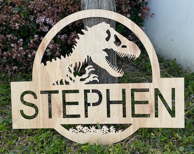 Jurassic Park Sign - Etsy