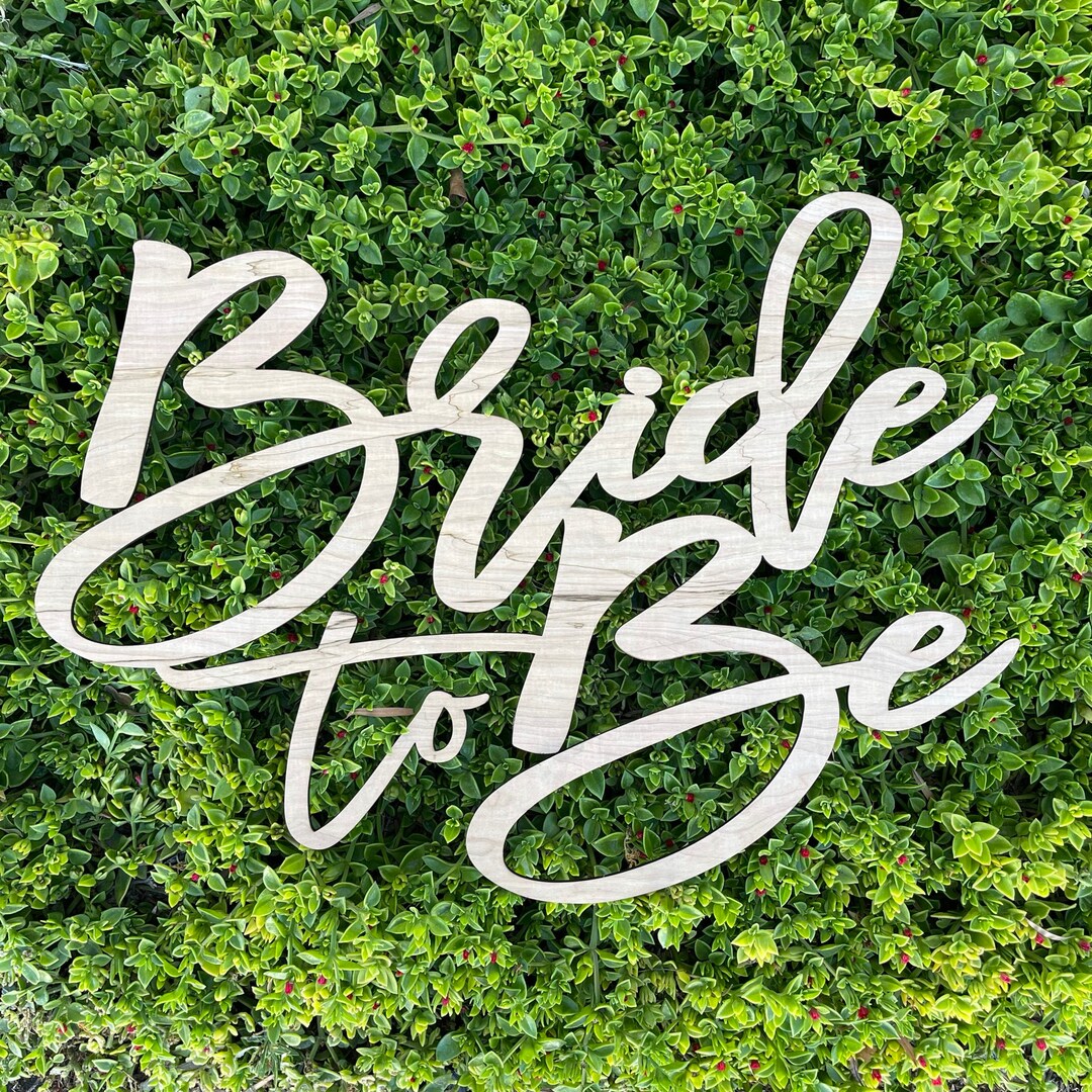 Bride to Be Wood Sign, Wedding Backdrop, Wedding Bar Sign, Bridal ...