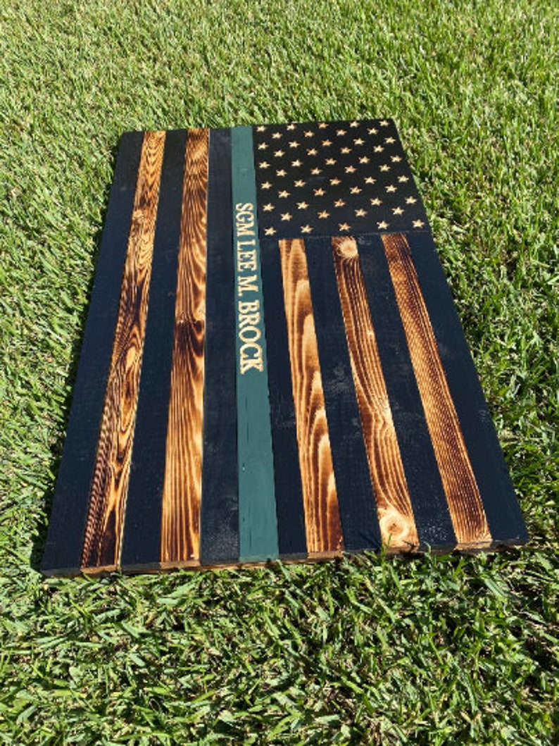 Thin Blue Line Challenge Coin Flag Police Challenge Coin | Etsy