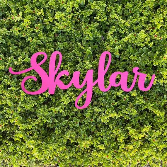 Wooden Name Sign Custom Wooden Letters Baby Shower Gift Wood - Etsy