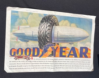 Goodyear Blimp | Etsy