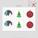 Christmas Memory Game, Printable Christmas Matching Game, Kids Memory ...