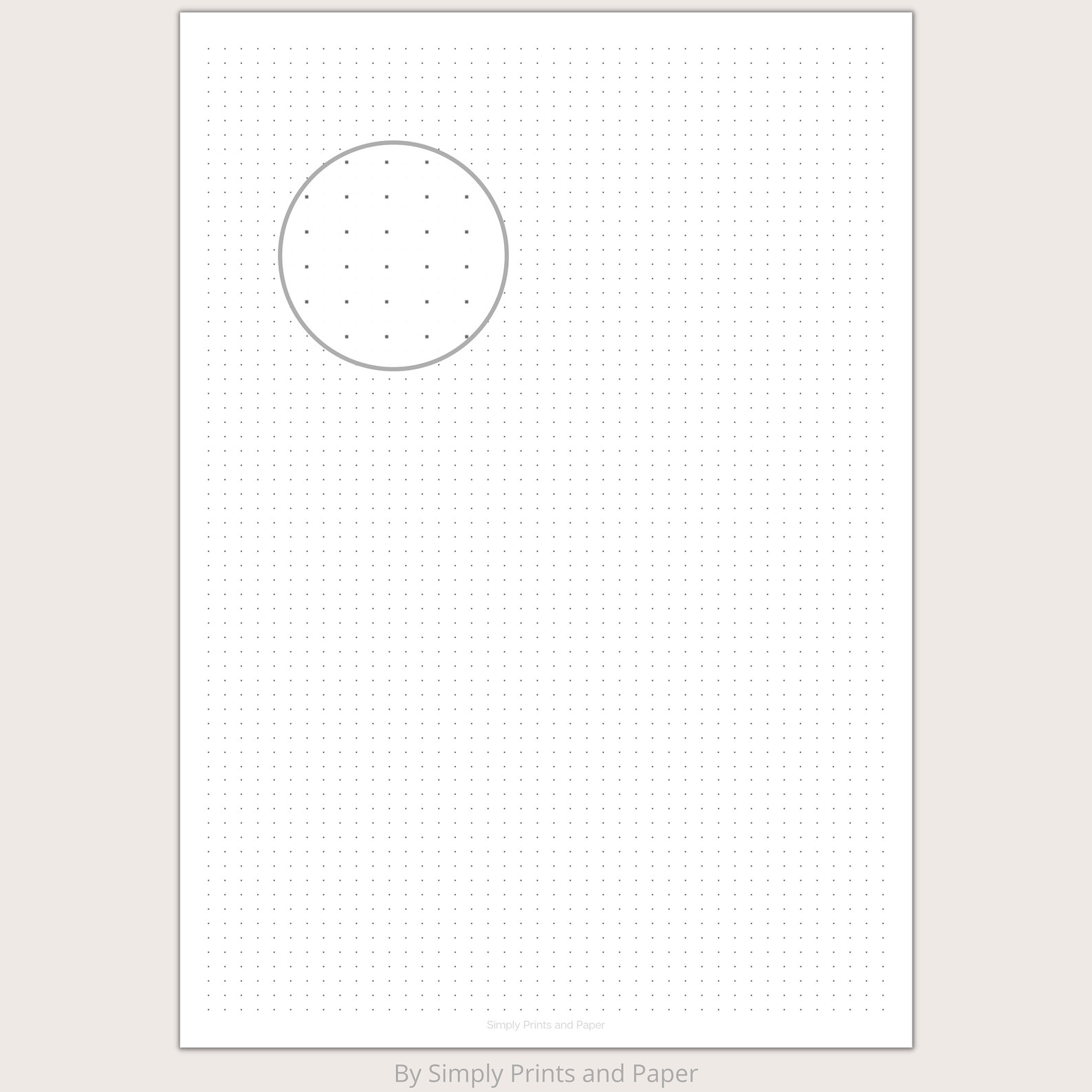 Lined, Dotted Lines, Grid and Dot Grid Printable Pages | Planner ...