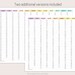 2024 Colorful Pastel Wall Calendar Printable Yearly Planner Large Wall ...