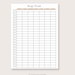 Simple Weekly Schedule Weekly Time Block Planner Printable - Etsy