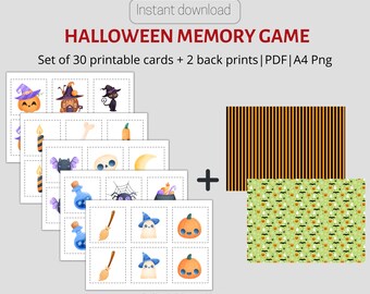 Christmas Memory Game, Printable Christmas Matching Game, Kids Memory ...