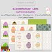 Easter Memory Game Printable, Matching Card Game Activity for Kids ...