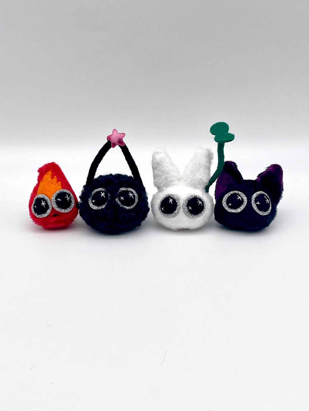 Studio Ghibli Inspired Creature Pack Flame Calcifer Soot Sprite White ...