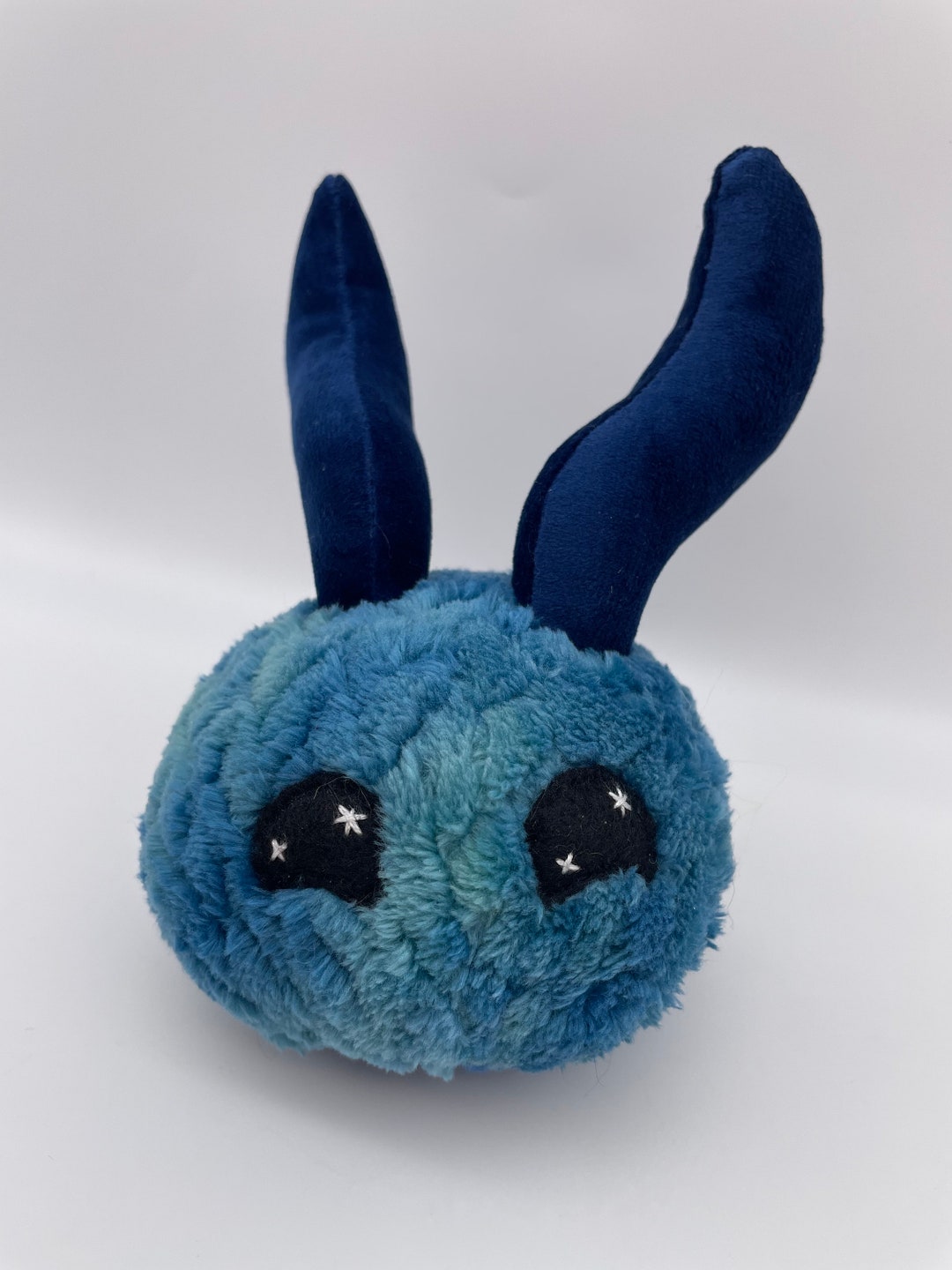 Globster Blue Scaly Fur Plushie Handmade Small Plushie Monster Ball ...