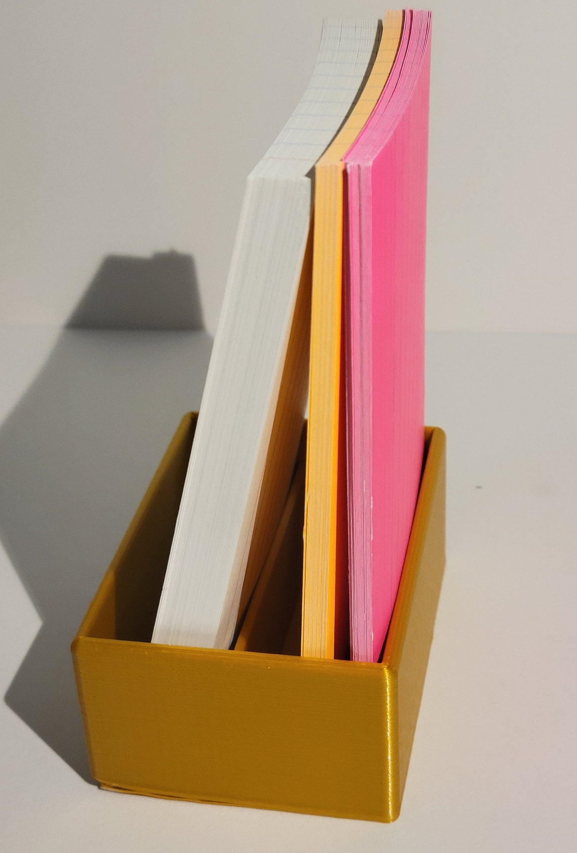 3 by 5 Inch 3-sectioned Flashcard Holder - Etsy