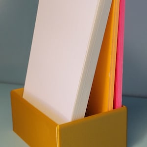 3 by 5 Inch 3-sectioned Flashcard Holder - Etsy