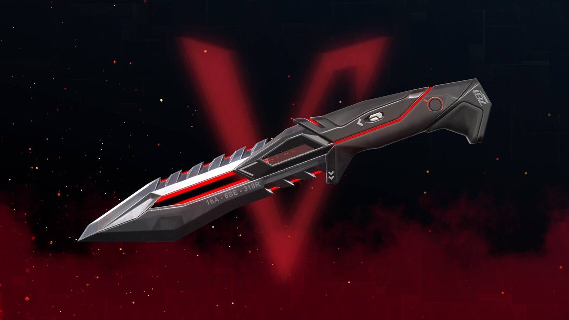 Protocol 781-A - VALORANT Knife Skin, Dagger, Collectible, Cosplay Prop ...