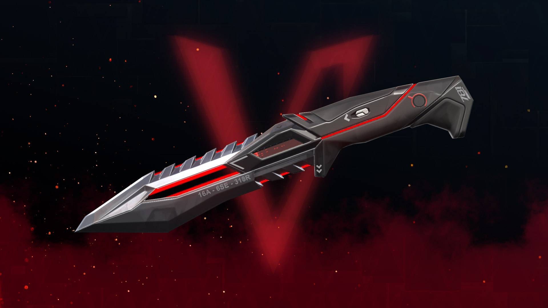 Protocol 781-A - VALORANT Knife Skin, Dagger, Collectible, Cosplay Prop ...