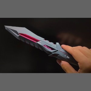 Protocol 781-A - VALORANT Knife Skin, Dagger, Collectible, Cosplay Prop ...