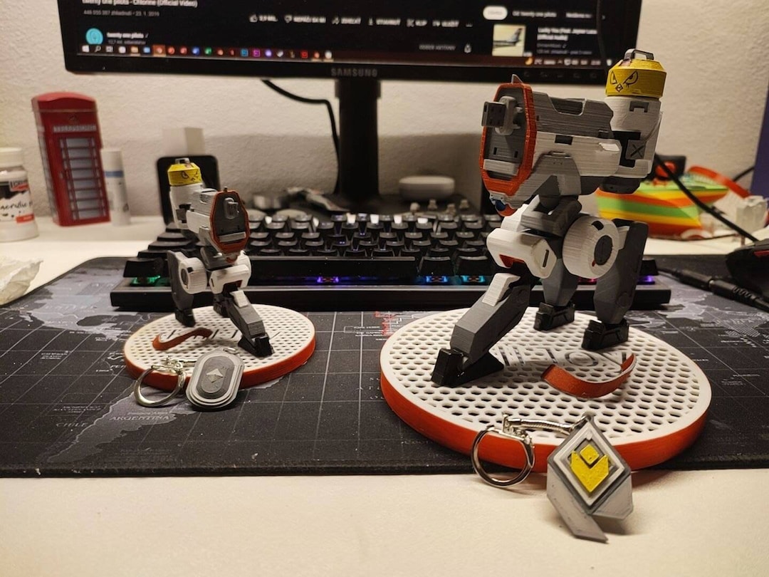 Killjoy Turret - VALORANT Ability Model, Cosplay Prop, Collectors Item ...