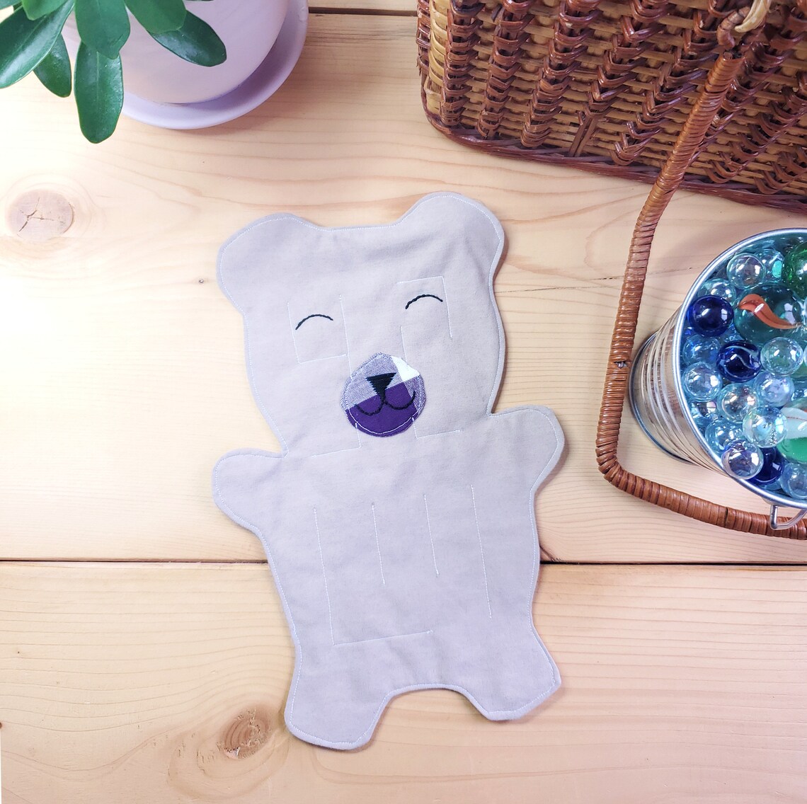 PDF Bear Marble Maze Toy Sewing Pattern | Easy Sewing Pattern ...