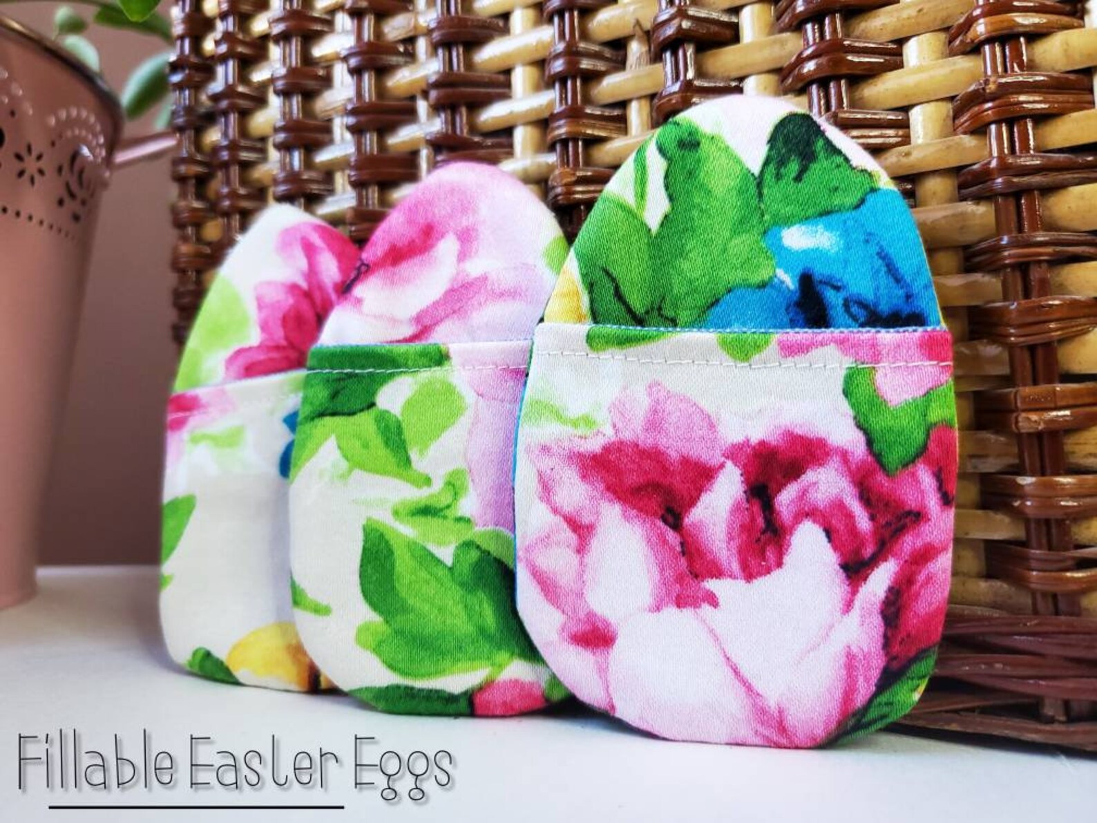 Fillable Pocket Eggs Handmade Fabric Reusable Eggs for Easter | Etsy