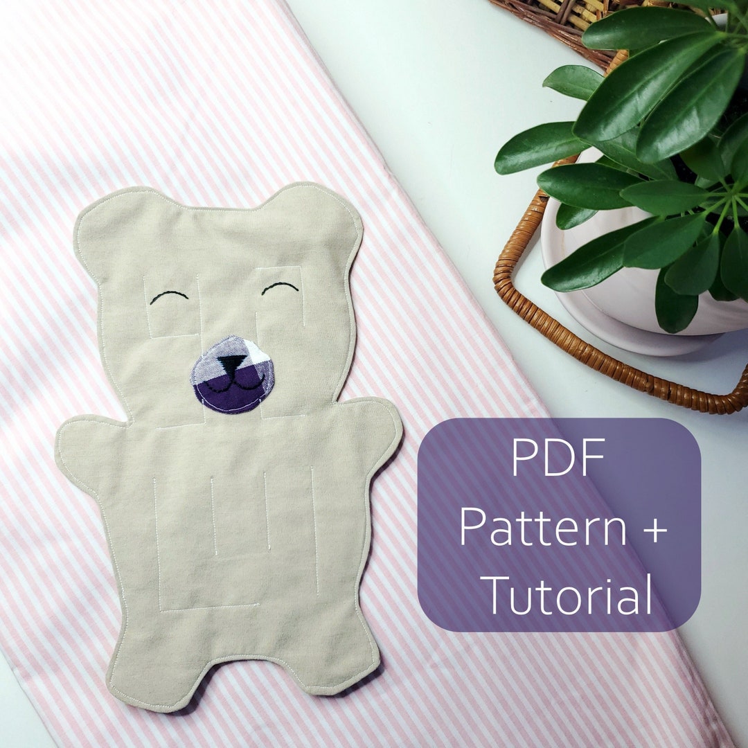 PDF Bear Marble Maze Toy Sewing Pattern | Easy Sewing Pattern ...