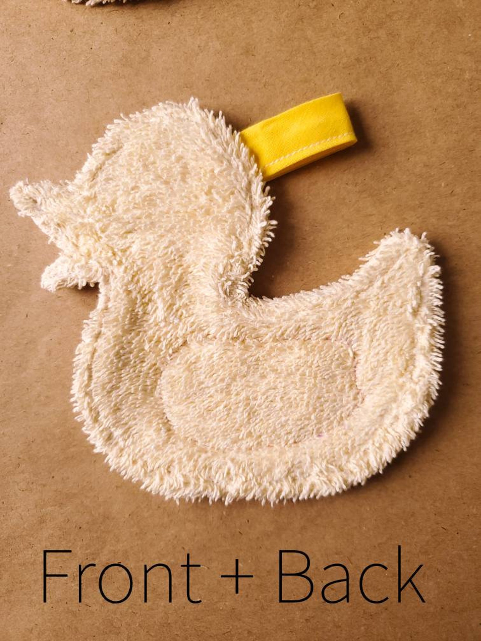 Rubber Duck Bath Wash Cloth, Sustainable Body Loofah Made With Upcycled ...