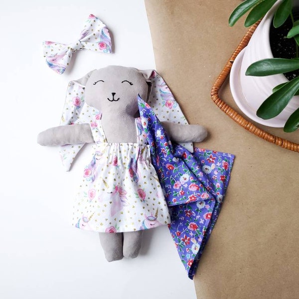 Rag Doll Rabbit - Etsy