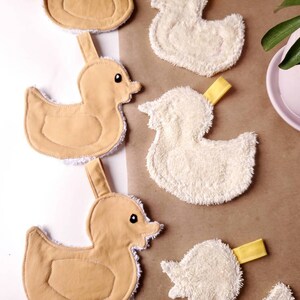 Rubber Duck Bath Wash Cloth, Sustainable Body Loofah Made With Upcycled ...