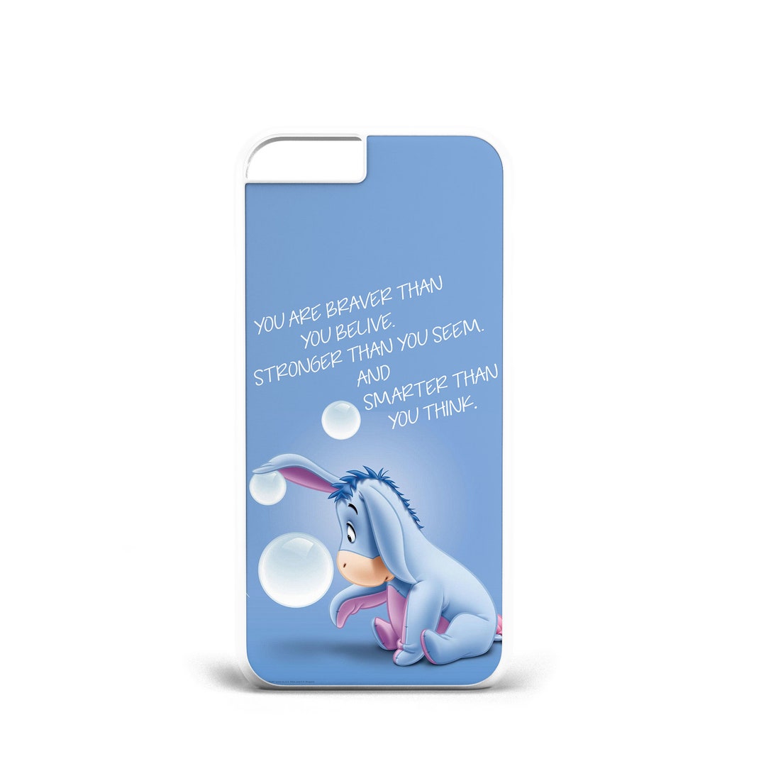 Personalised Disney Winnie the Pooh Eeyore Braver H51 Phone Cover-case ...
