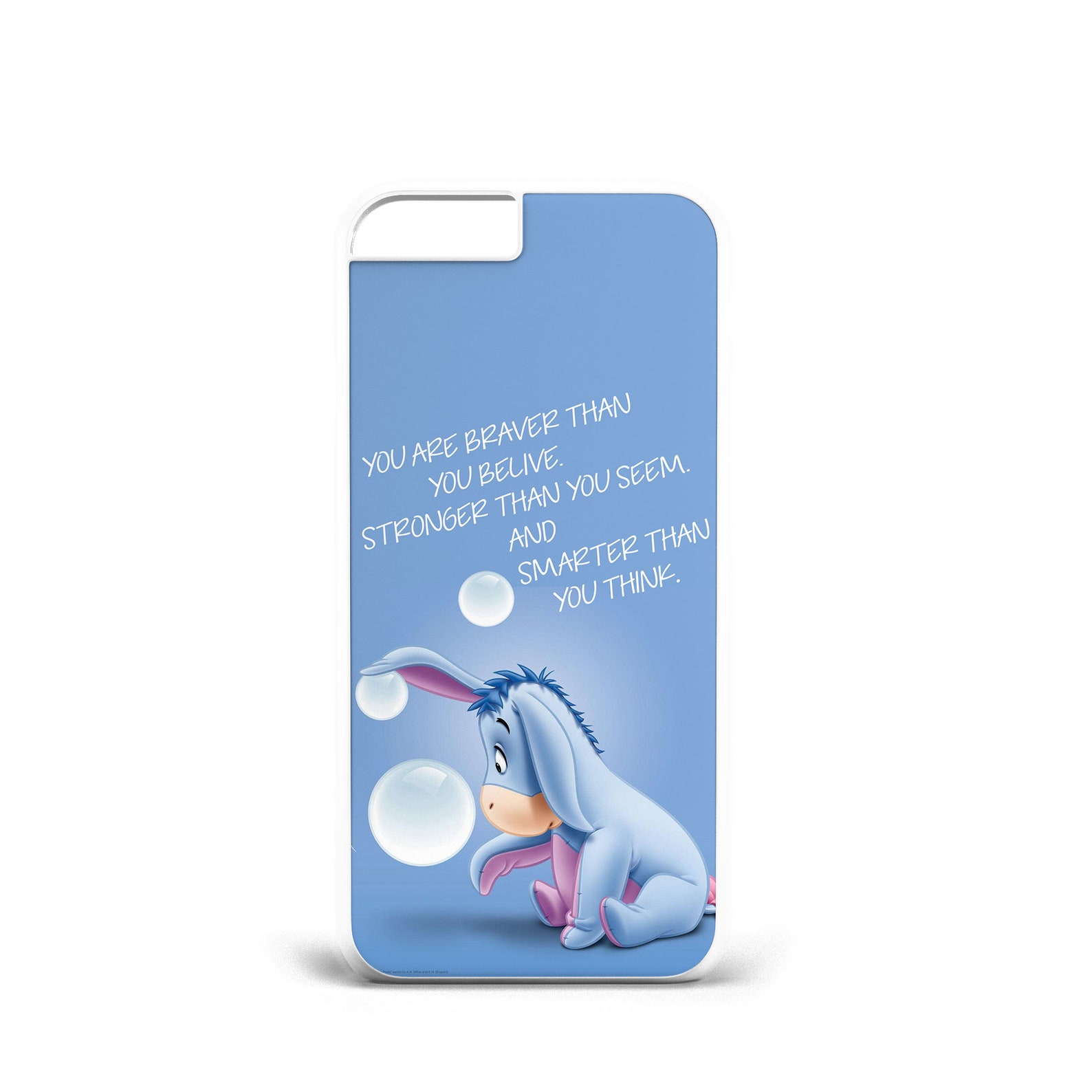 Personalised Disney Winnie the Pooh Eeyore Braver H51 Phone Cover-case ...