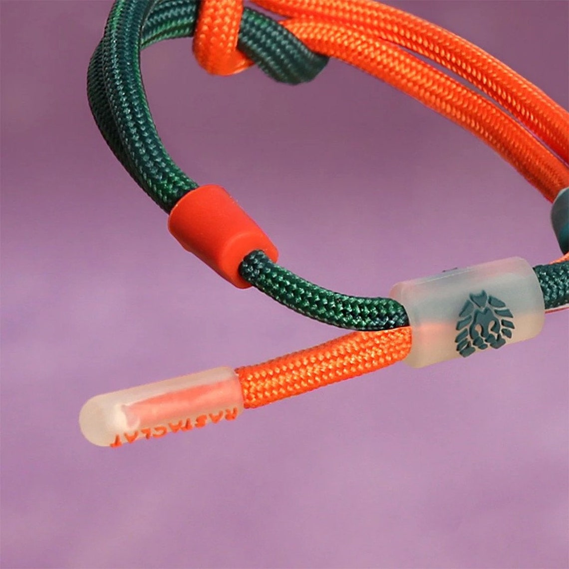 Brand New RASTACLAT Visual Aid Knotaclat Bracelet in Green Blue Orange ...