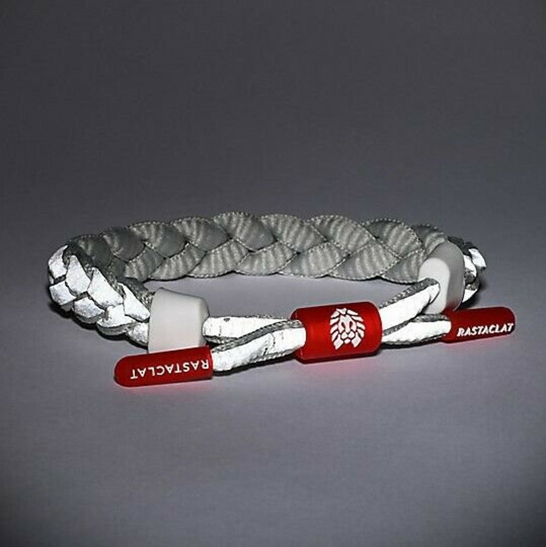 Brand New RASTACLAT 3M Reflective Grey Matter Shoelace Bracelet - Etsy