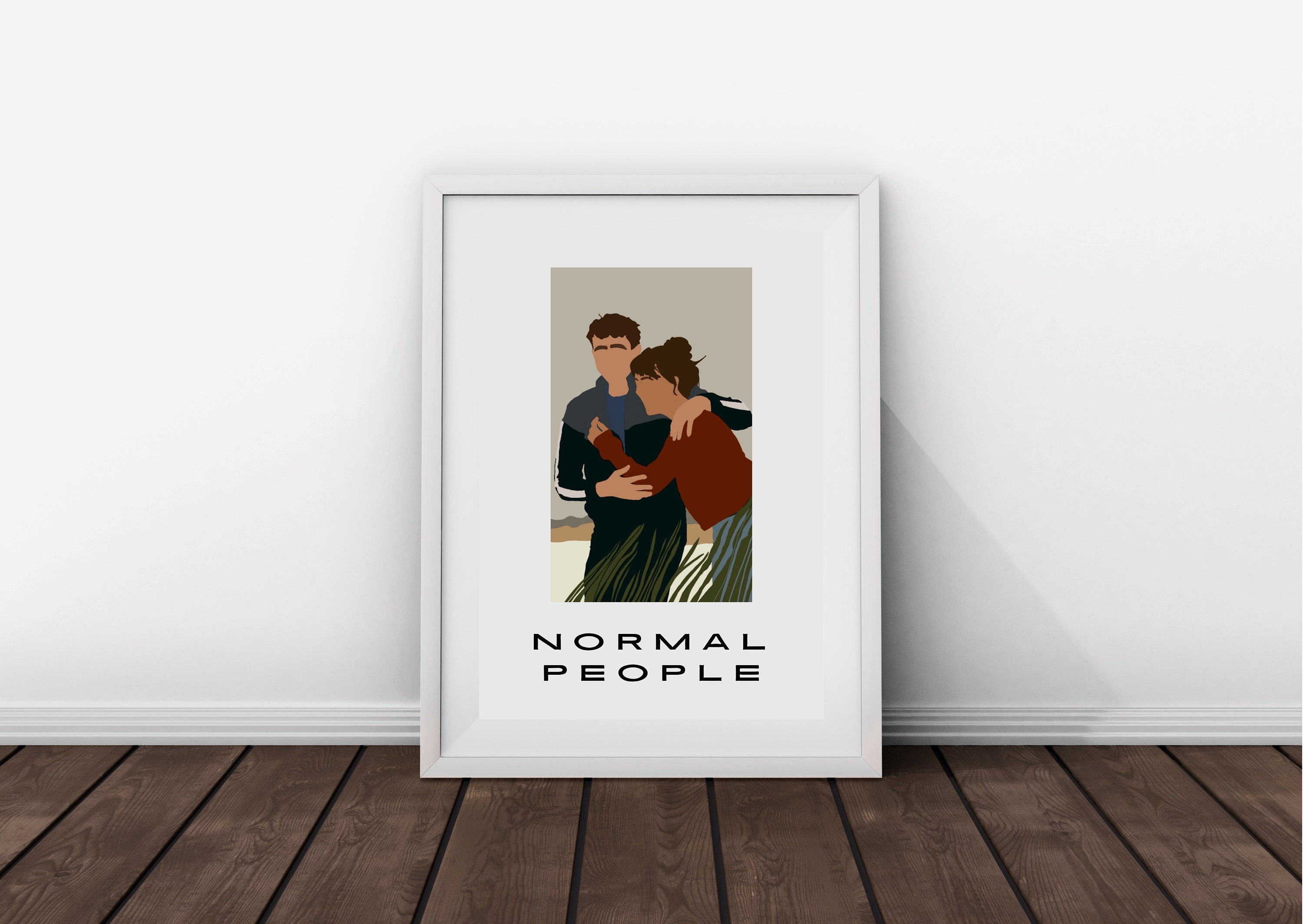 NORMAL PEOPLE PRINTABLE Movie Poster | Film Print | Printable Wallart ...