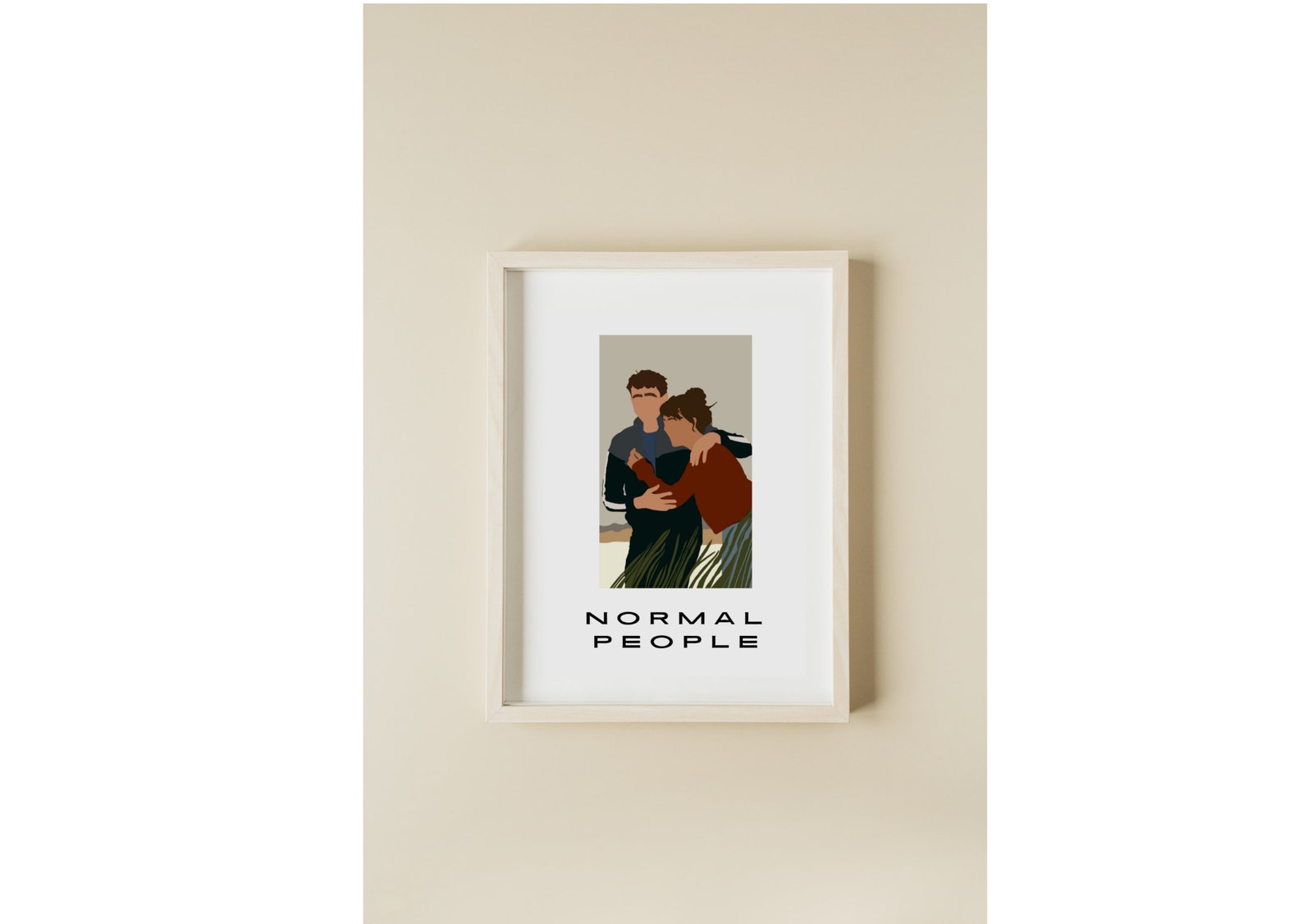 NORMAL PEOPLE PRINTABLE Movie Poster | Film Print | Printable Wallart ...