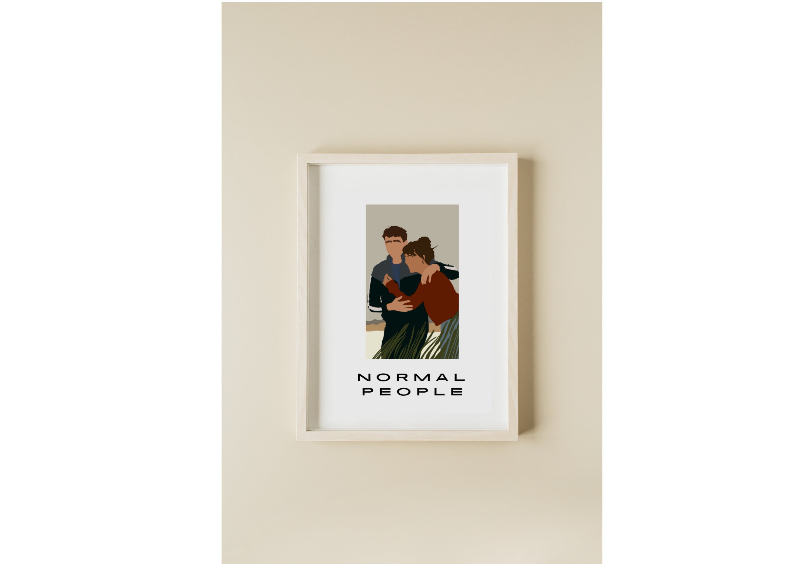 NORMAL PEOPLE PRINTABLE Movie Poster | Film Print | Printable Wallart ...