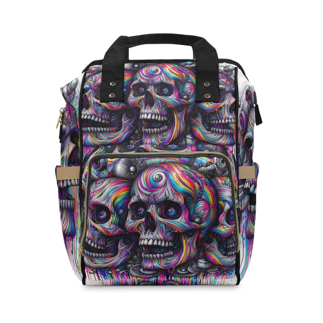 Goth Diaper Backpack, Nursery Bag, Changing Bag, Mummy Bag ...